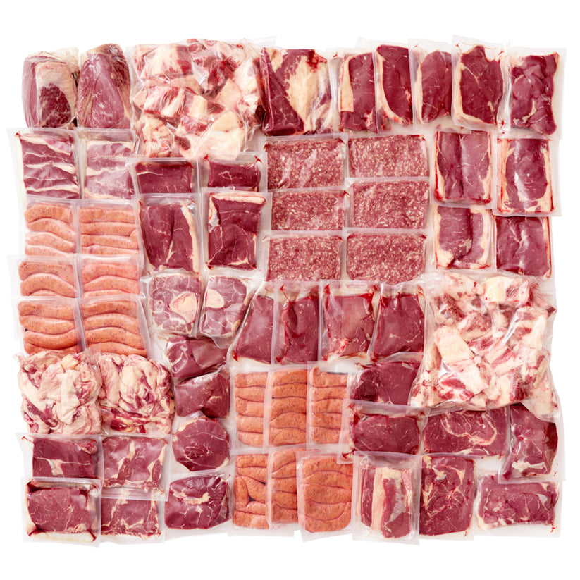 Grass Fed Beef 1/4 Body ~50kg – Farmstead Meats