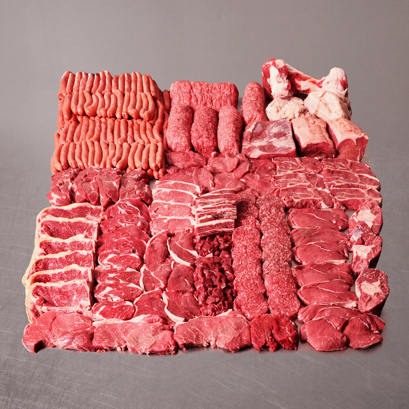 Grass Fed Beef 1/4 Body ~50kg – Farmstead Meats