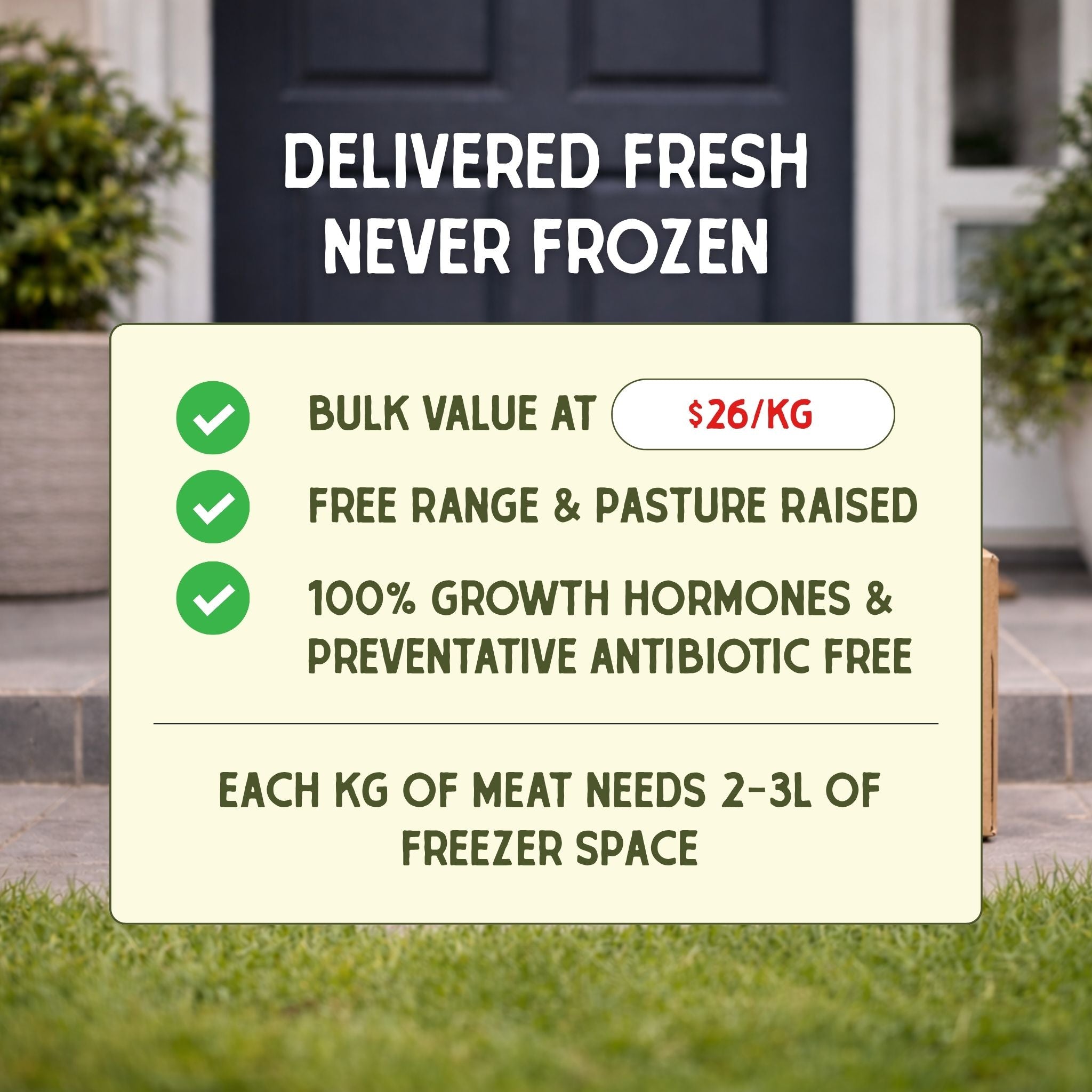 Free Range Pork Pack 5kg – Farmstead Meats